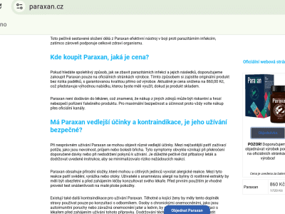 Paraxan recenze: Zbaví vás parazitů? Kdepak, tady je pravda.