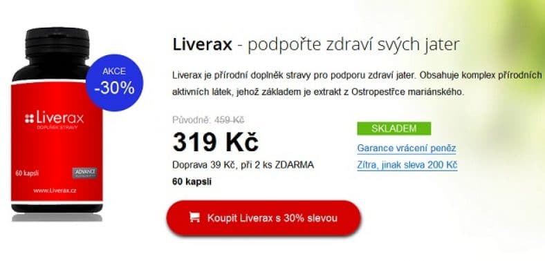 Liverax na játra [recenze] - RecenzeZdarma.cz